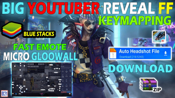 Best Keymapping For Free Fire PC Bluestacks 5 | FF Custom Hud ...