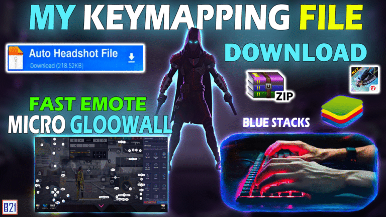 FREE FIRE BLUESTACKS 5 KEYMAPPING FILE DOWNLOAD - My B21